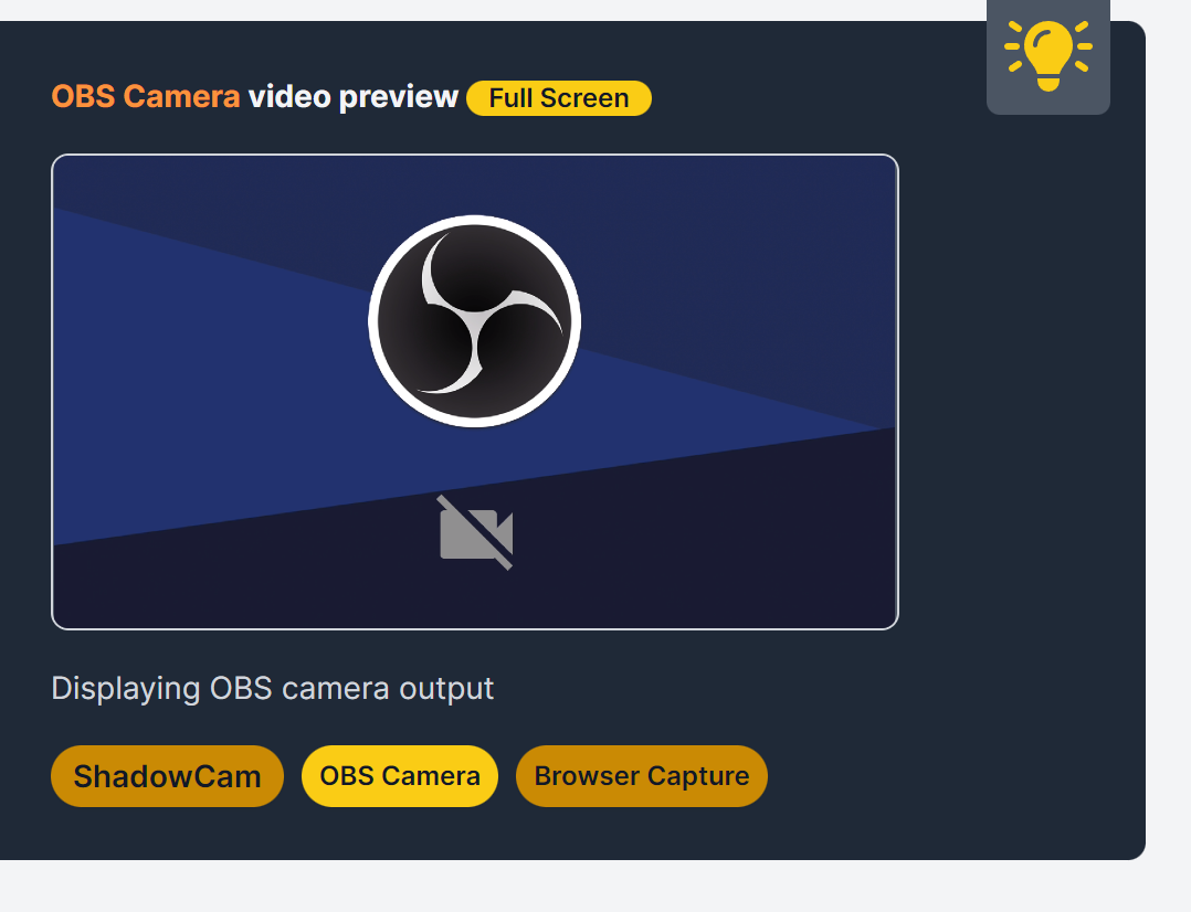 Guide - OBS integration